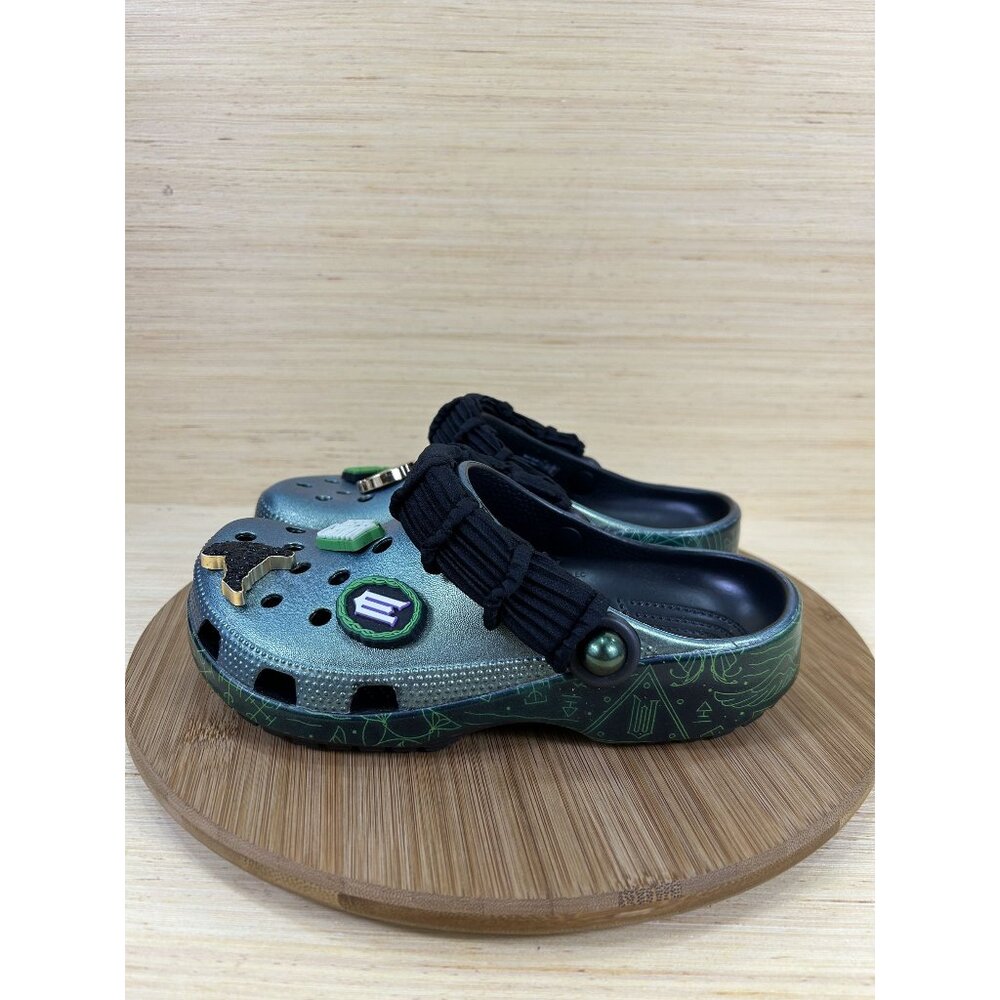 New Crocs Wicked Elphaba Classic Green Comfort Clogs … - Gem